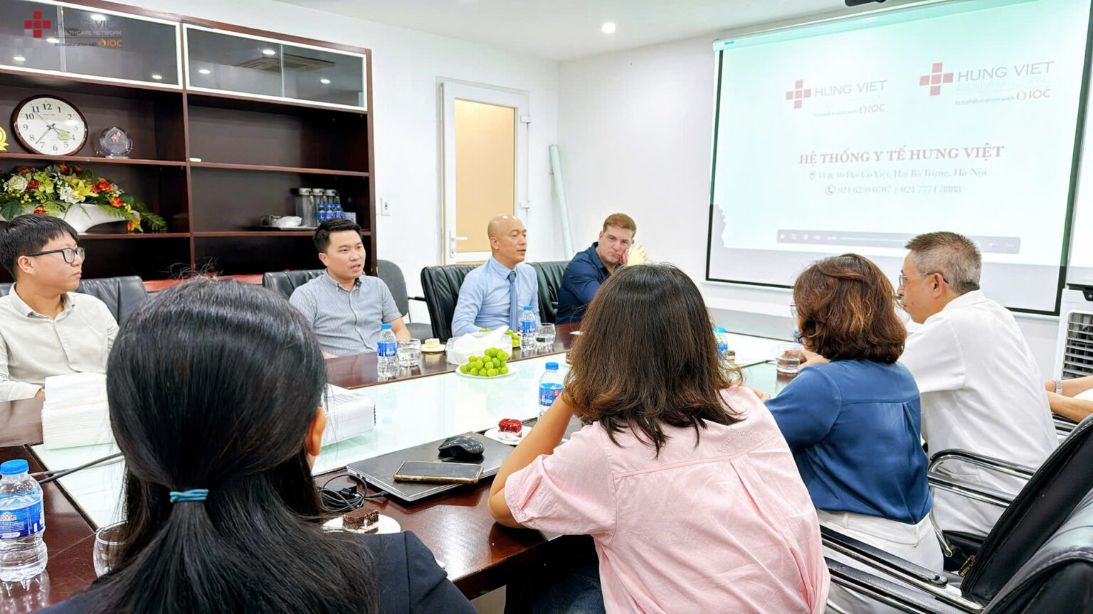 HỢP TÁC VỀ XẠ TRỊ GIỮA BỆNH VIỆN VIỆT PHÁP VÀ HTYT HƯNG VIỆT